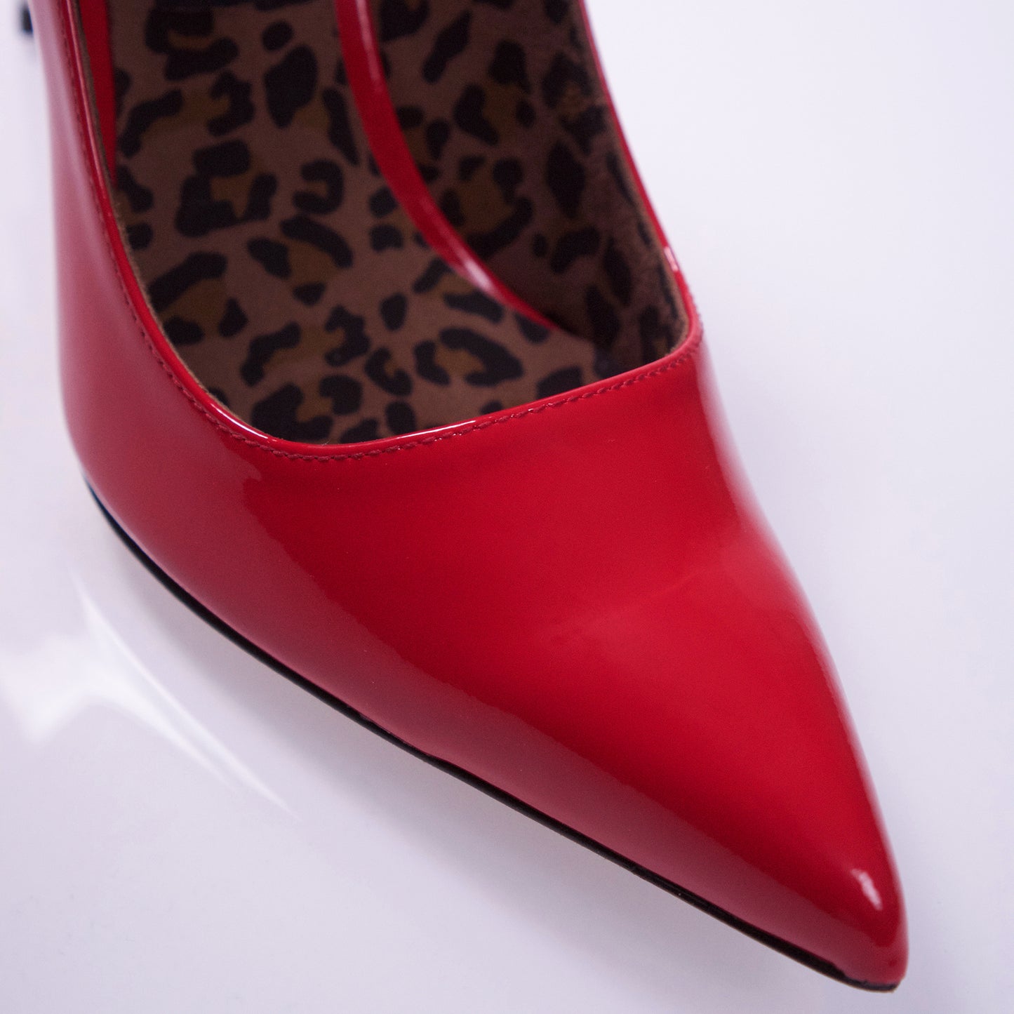 AD TRIDENT PATENT STILETTO PUMPS – ALEX DELFIN